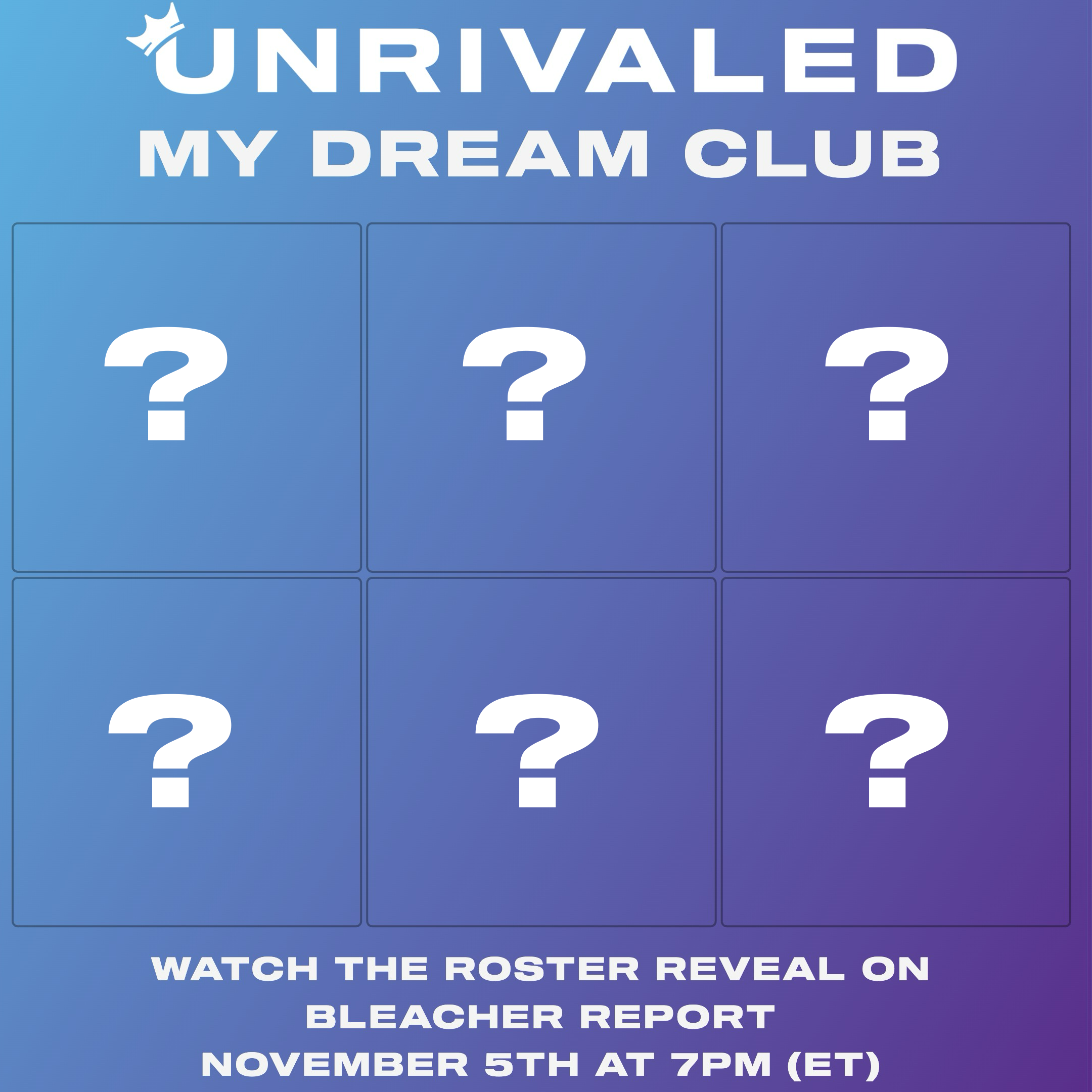 Build Your Own Roster | Unrivaled